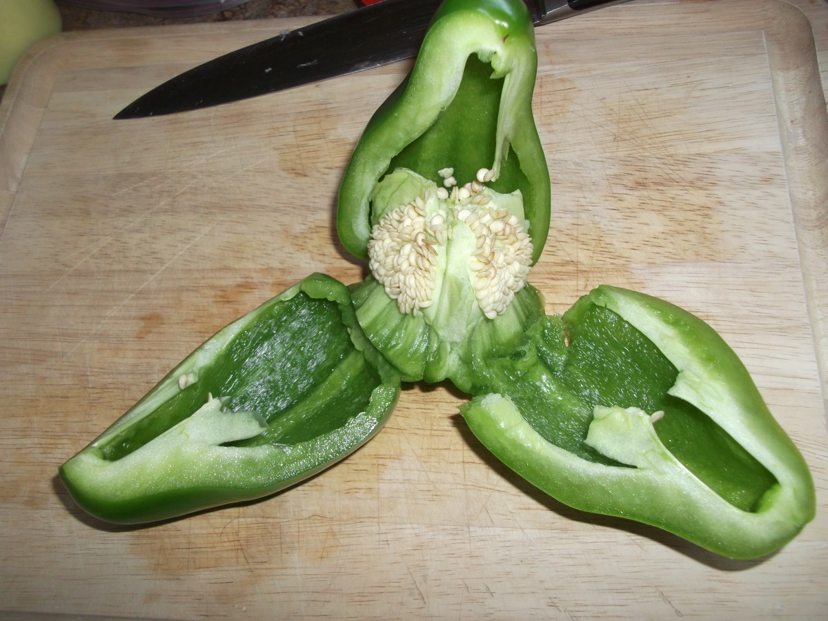 Quick Tip: Slicing Bell Peppers – Diane's Food Blog