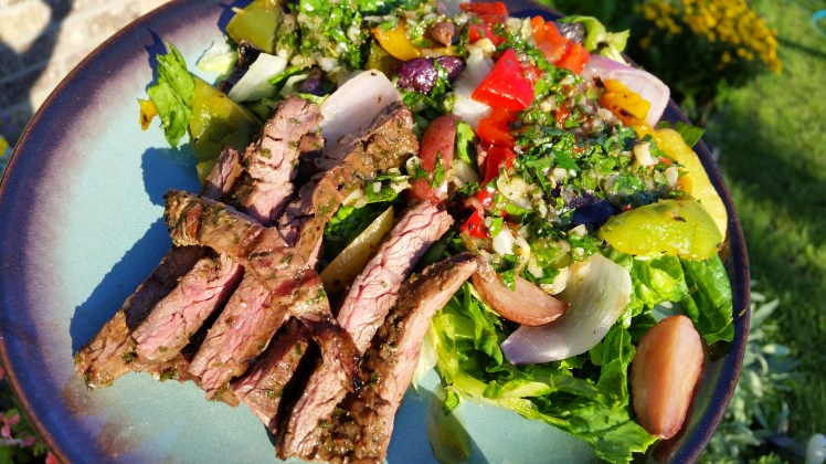 Peruvian Skirt Steak with Roasted Potatoes, Peppers and Onions – Diane ...