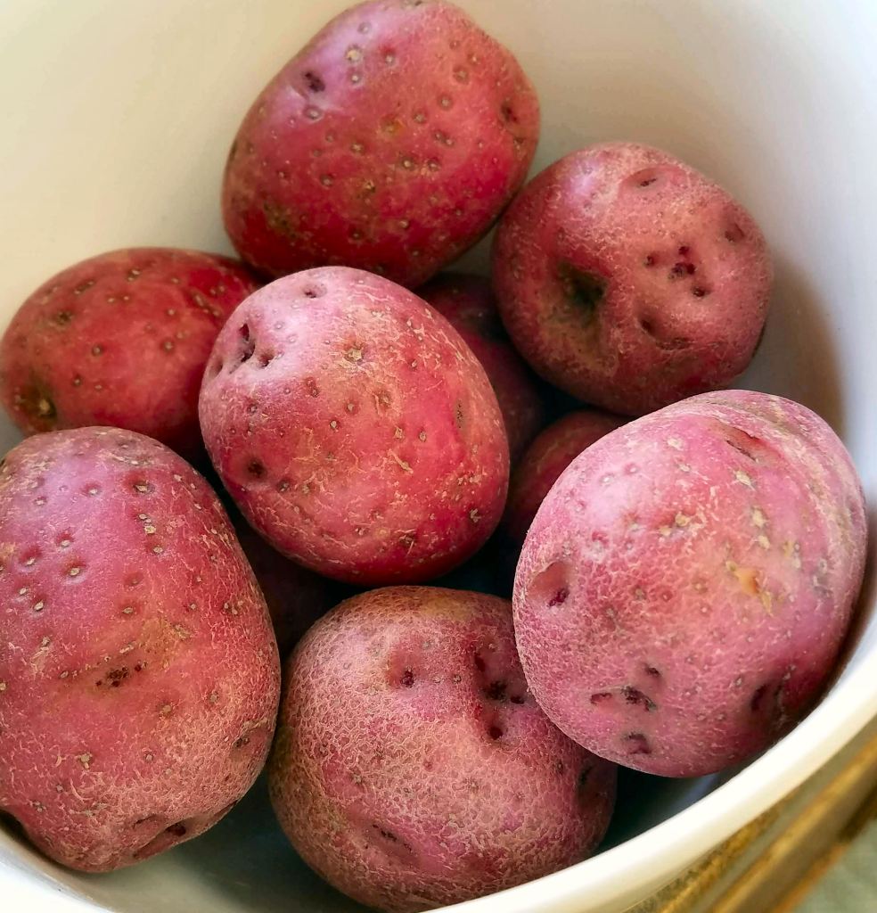 Crispy Braised Red Potatoes – Diane's Food Blog